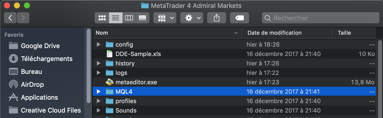 MT5- en MetaTrader 4 Supreme Edition Installeren op uw MAC