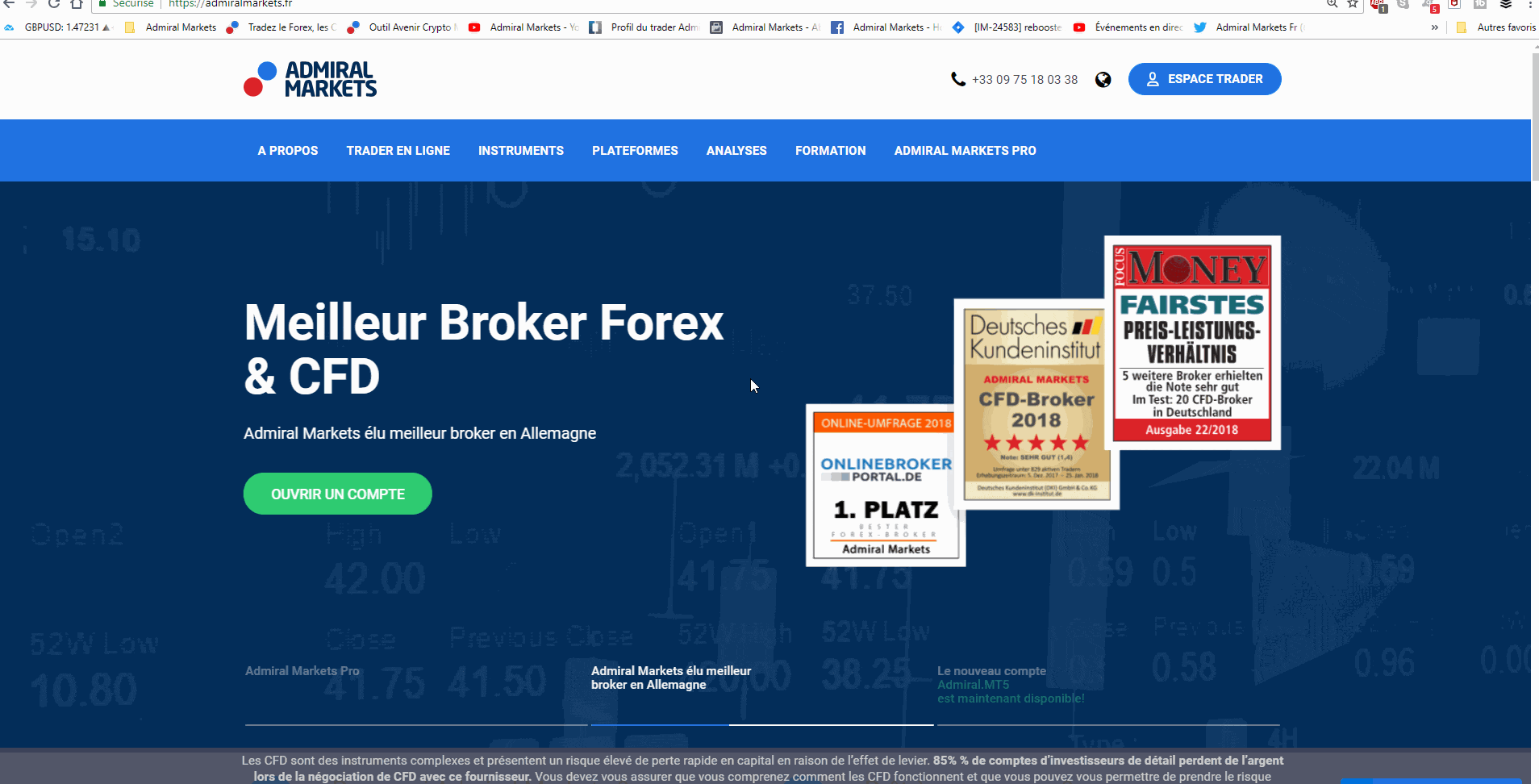 Comment Trader en Ligne avec Forex WebTrader [Guide 2021] - Admirals
