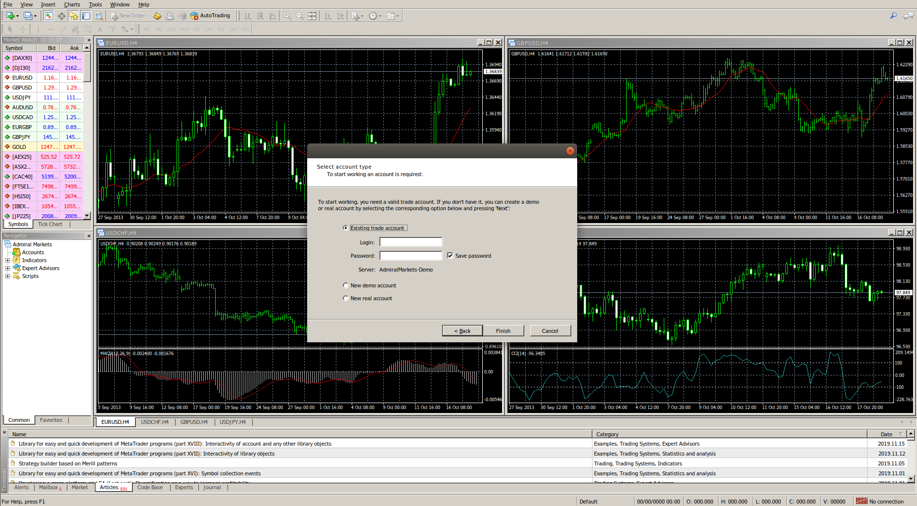Installer Metatrader 4 Sous Linux Guide 2021 Admirals